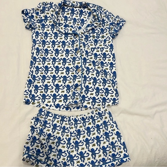 Roller Rabbit | Other | The Cutest Blue Roller Rabbit Monkeys | Poshmark